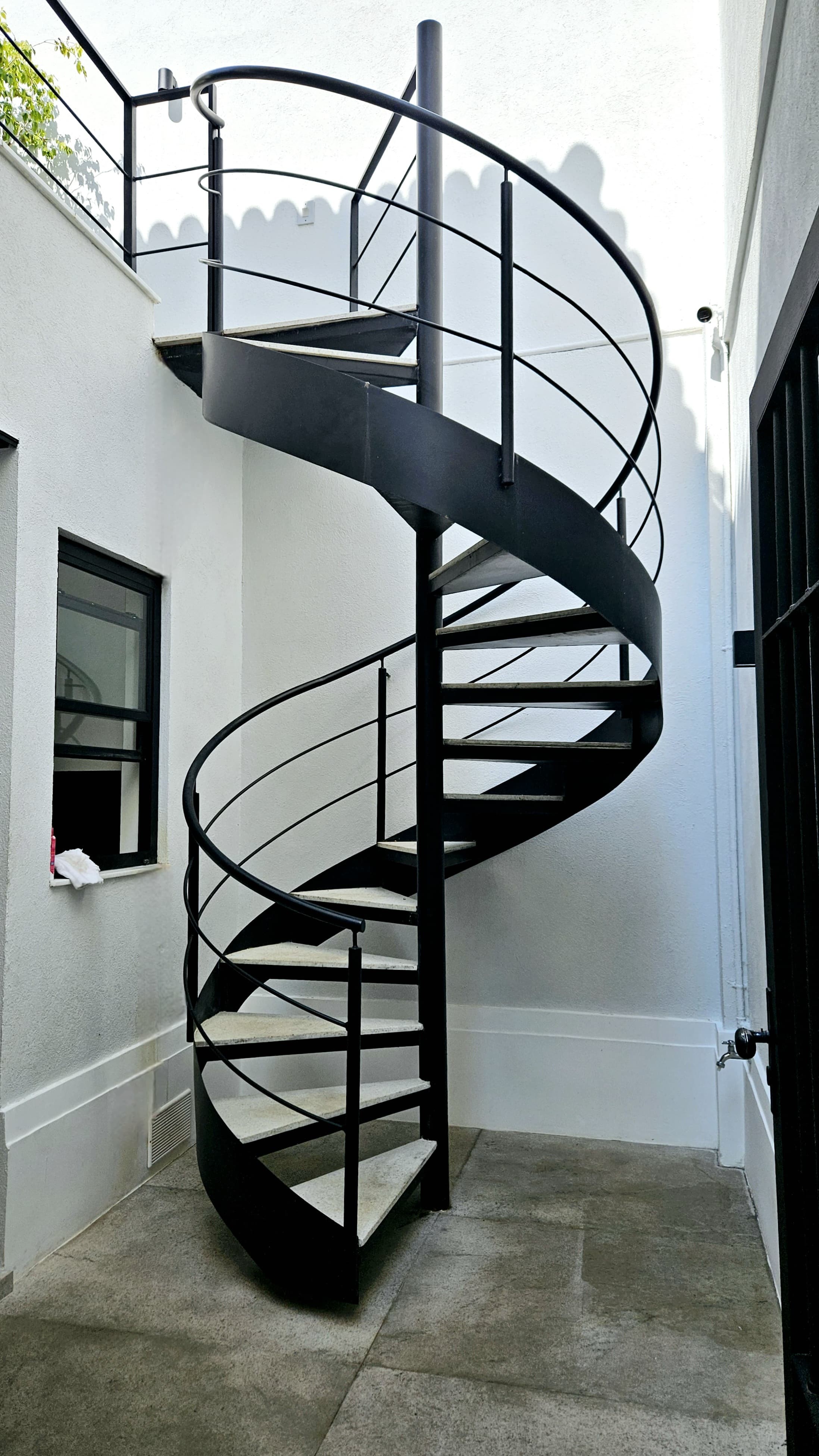 Escadas caracol